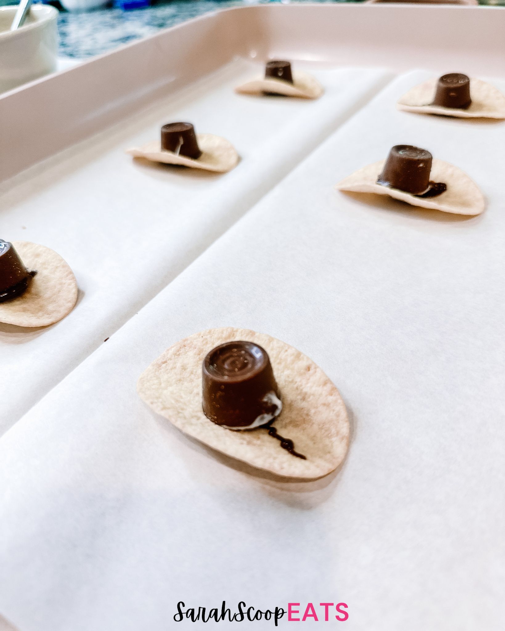 4th of July Chocolate Cowboy Hats Recipe - Sarah Scoop EATS
