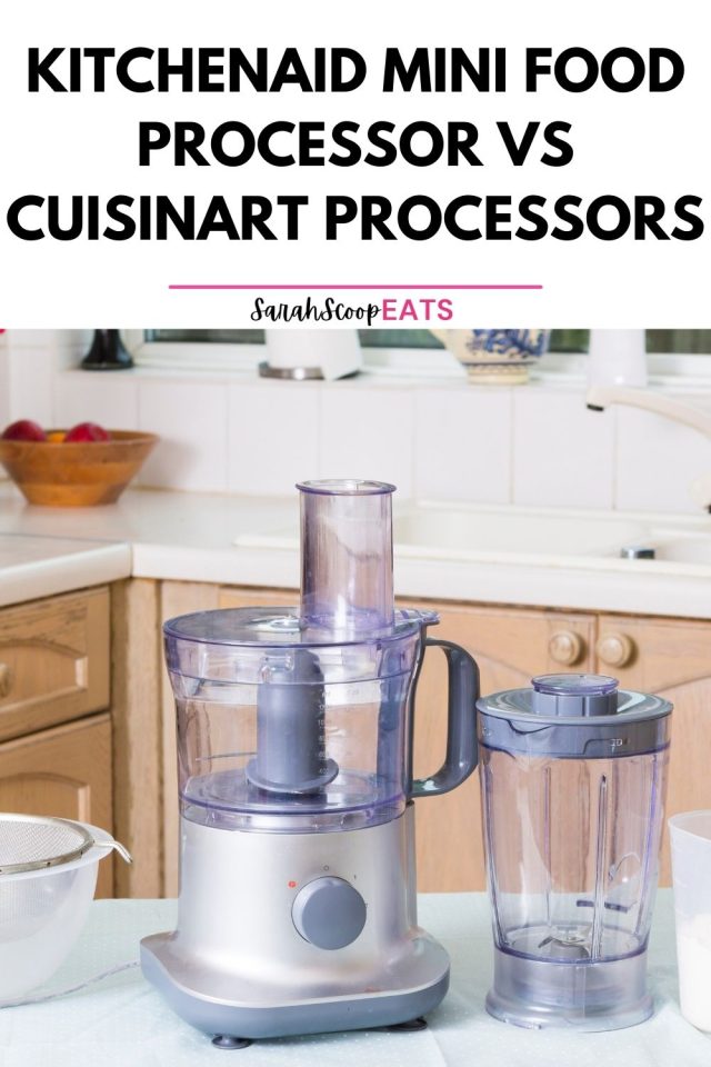 KitchenAid Mini Food Processor Vs Cuisinart Processors