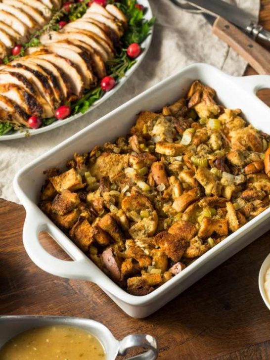 Best Homemade Thanksgiving Turkey Stuffing Recipe
