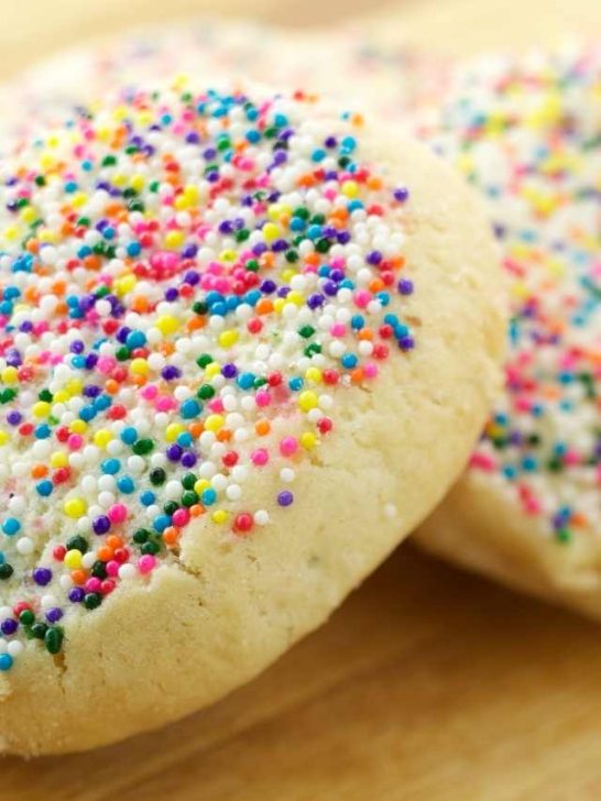 Best Soft Sprinkle Sugar Cookies Recipe