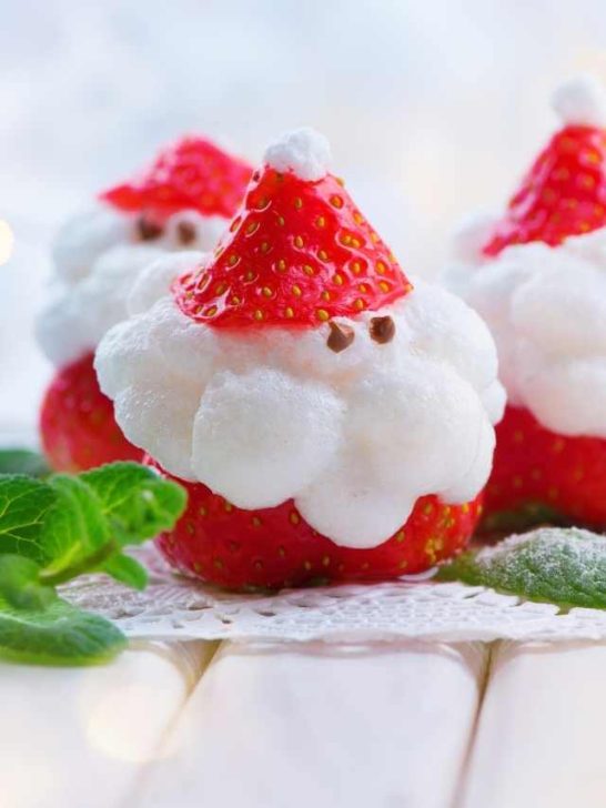 Christmas Santa Strawberries Recipe