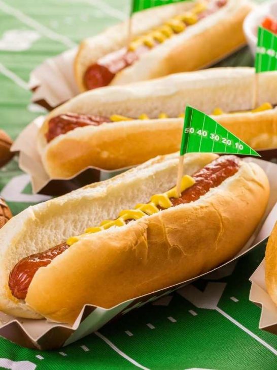Game Day Football Party Hot Dogs Recipe