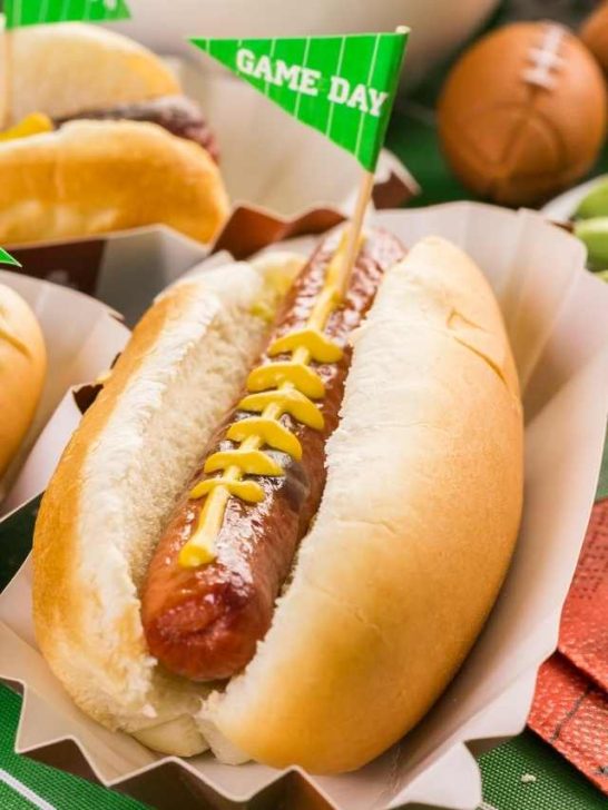 Game Day Football Party Hot Dogs Recipe