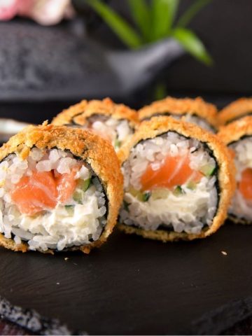 Las Vegas Roll Sushi Recipe | Crunchy Fried Rolls