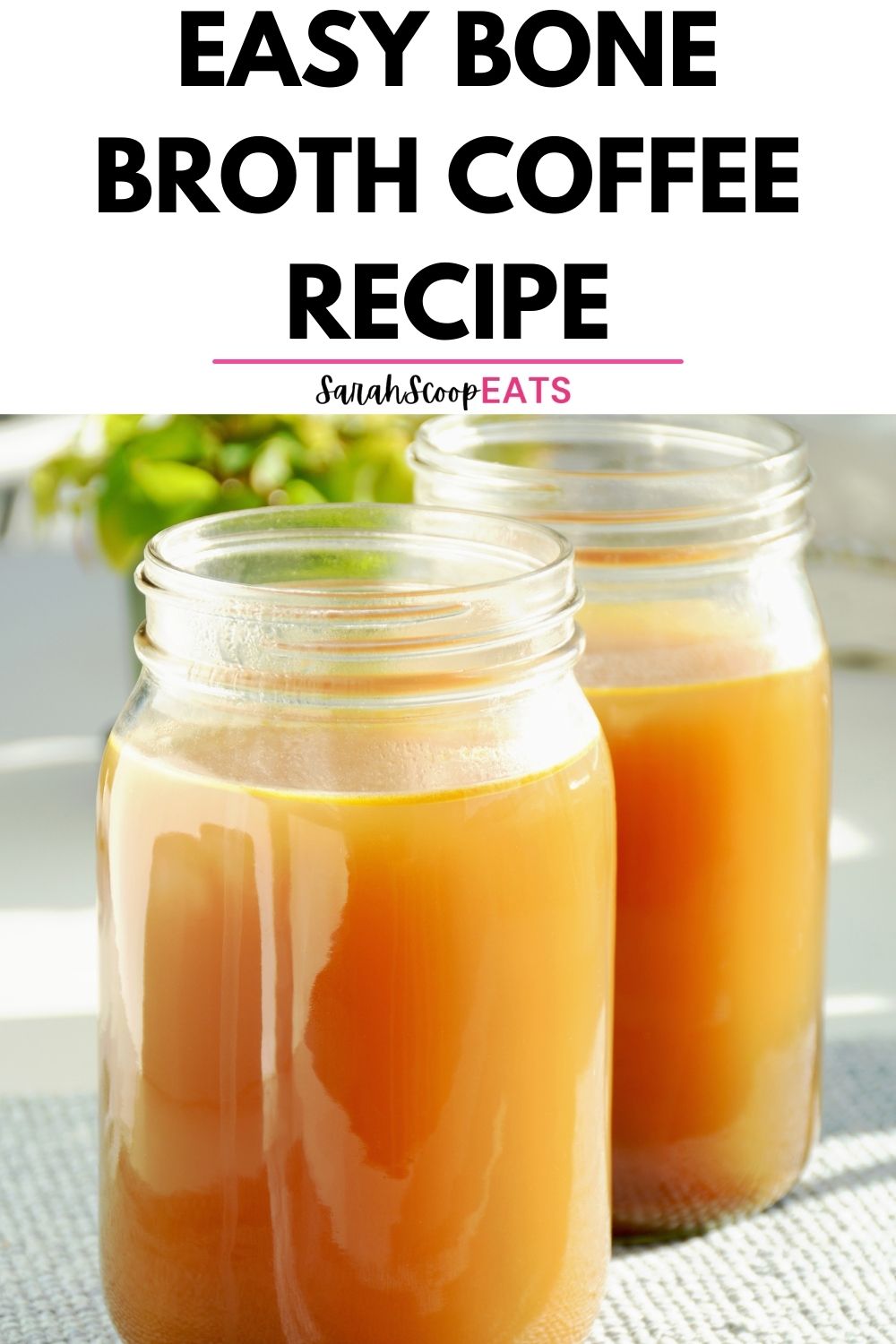 Easy Bone Broth Coffee Recipe