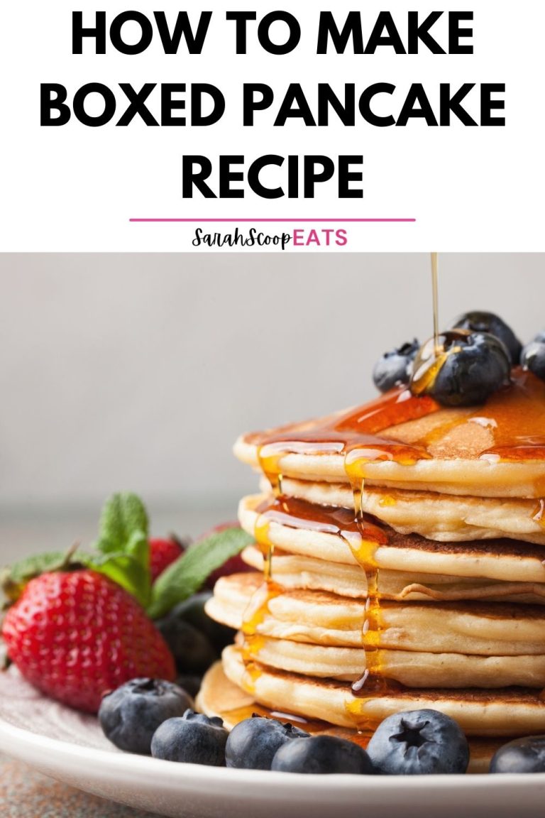 How to Make Boxed Pancake Recipe | Easy Fluffy Pancakes