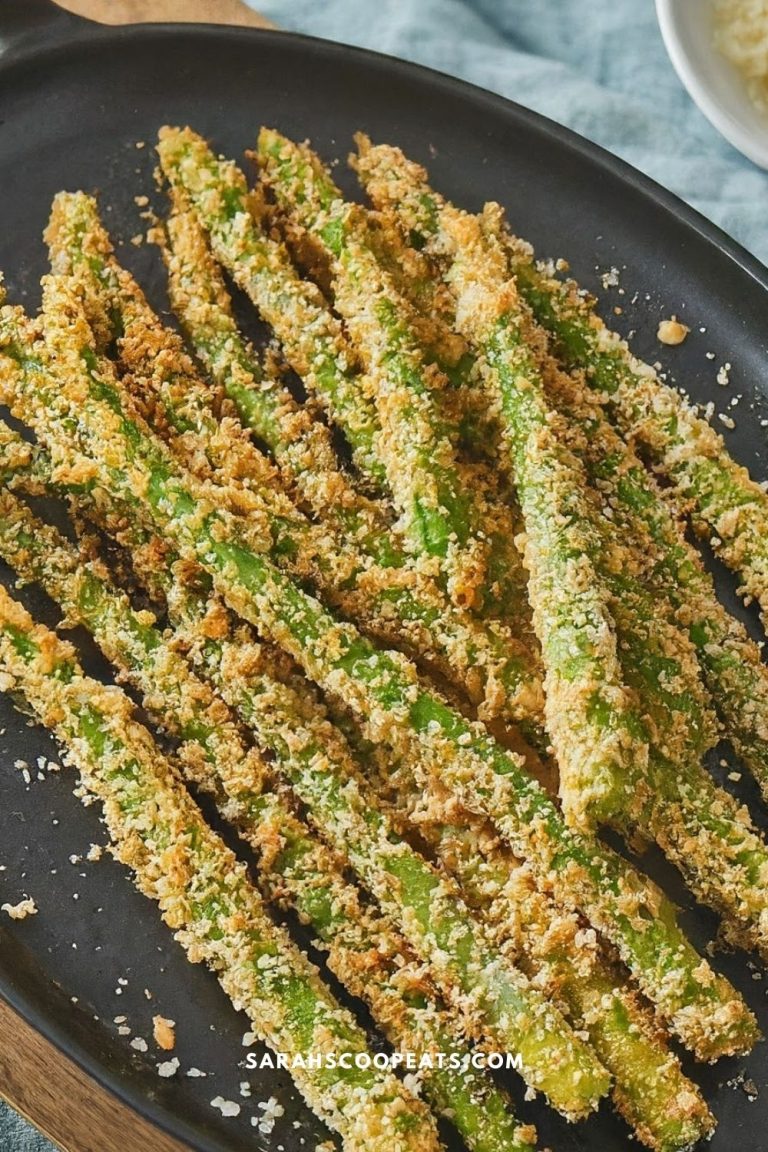 Crispy Parmesan Asparagus Sticks