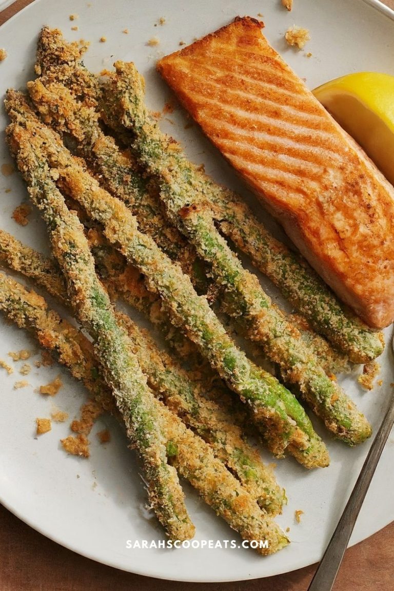 Crispy Parmesan Asparagus Sticks